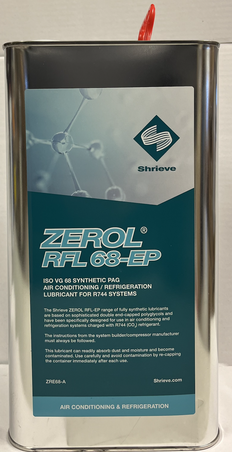 ZEROL RFL 68 EP PAG olje for CO2-anlegg – 20L | Ullstrøm Fepo